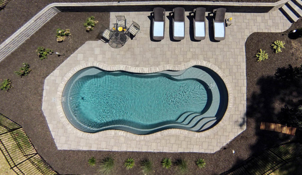 The Riviera - wrap around front seating - Leisure Pools USA