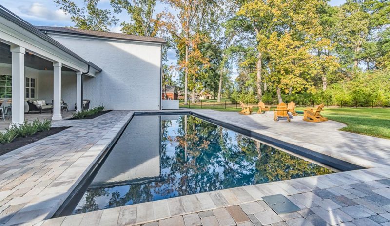 The Infinity - rectangle diving pool - Leisure Pools USA