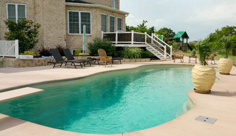 The Mediterranean - freeform diving pool - Leisure Pools USA