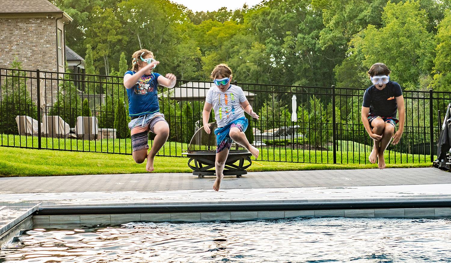Savoring the Last Splash: Enjoying Your Backyard Pool Before School ...