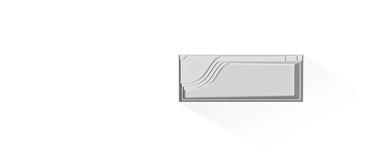 The Wave Pool - Splash pad. Full length seating - Leisure Pools USA